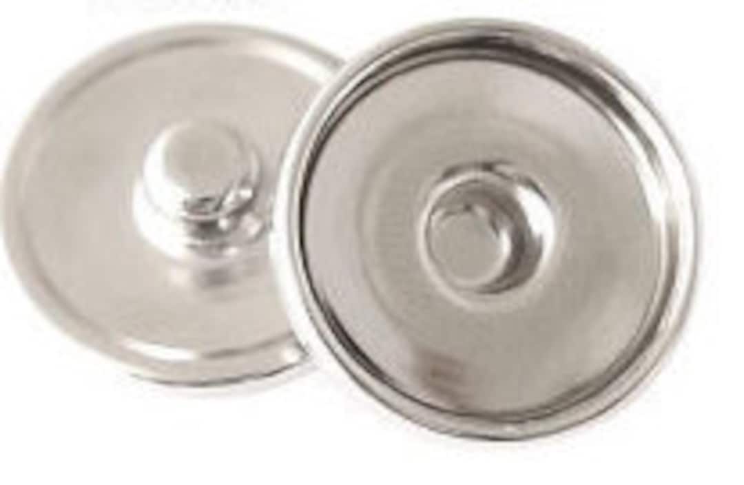 50 Piece DIY Snap Bases for Snap Jewelry - Compatible With Ginger Snaps ...