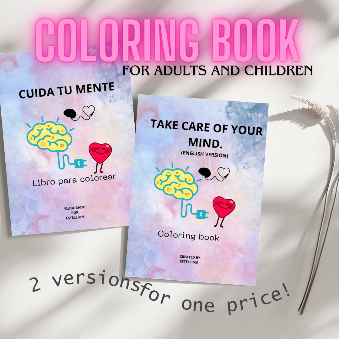 Positive Colouring Book, Mindfulness Colouring & Relaxation Colouring ...