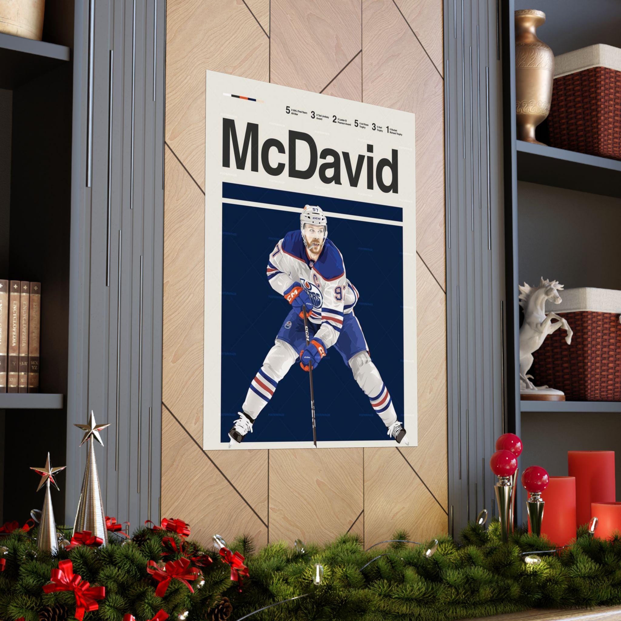 Matte Vertical Posters, Hockey Poster, Connor Mcdavid Poster - Etsy