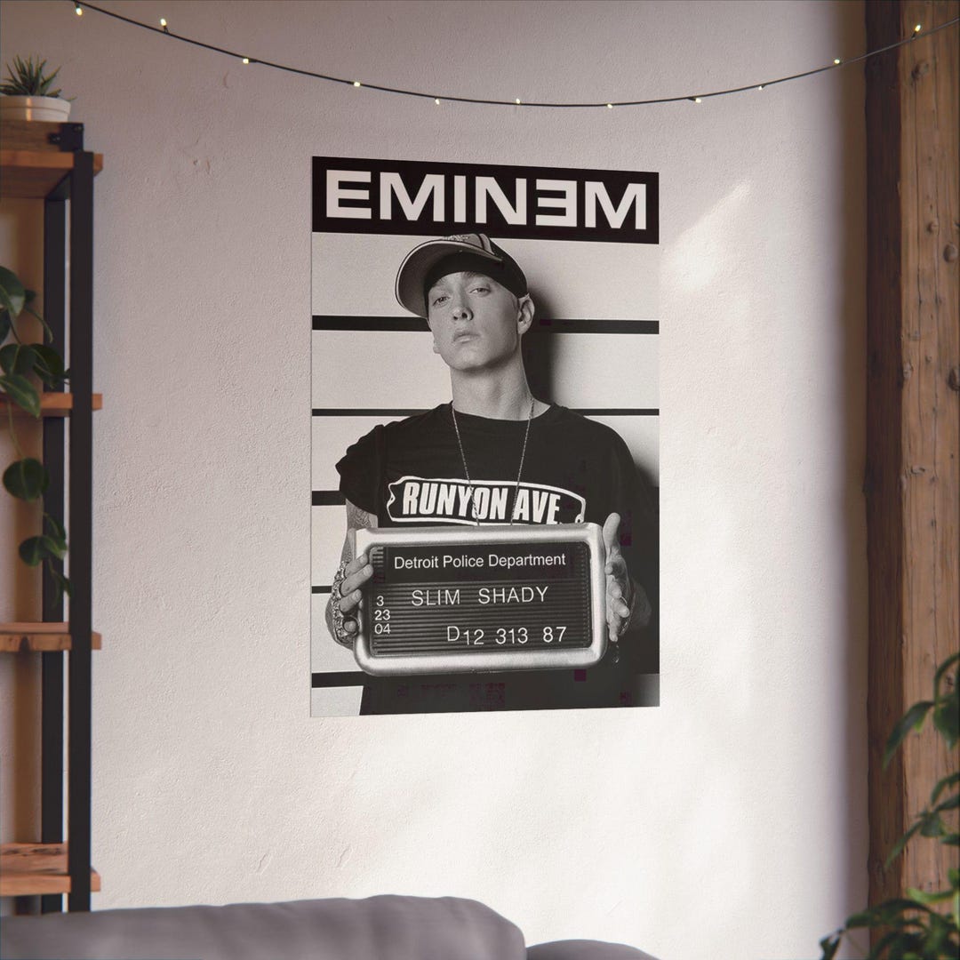 Vertical Vintage Eminem Posters - Etsy