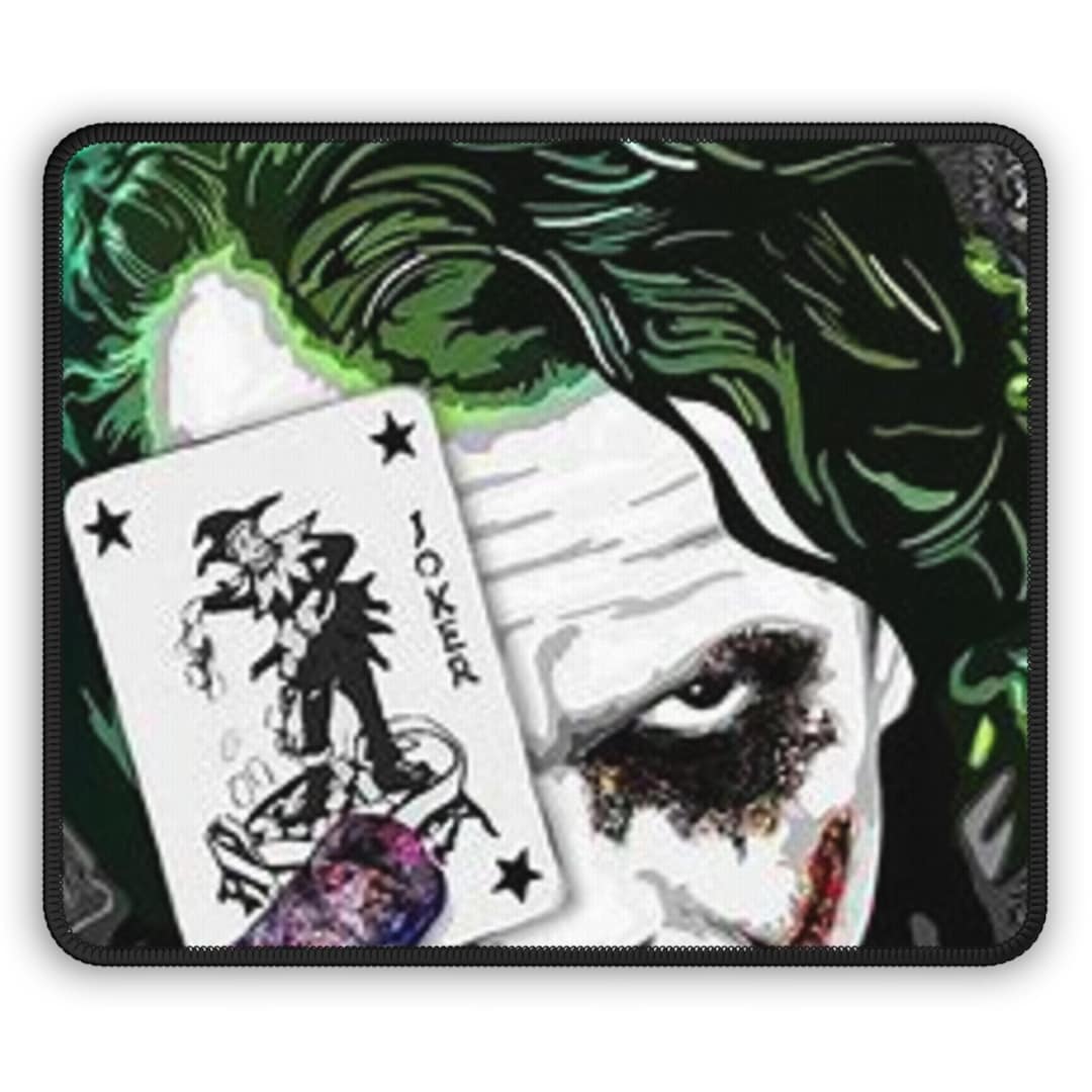 Gothic Joker Gaming Mouse Pad, Cool Desk Accessories, Gift for Gamers ...