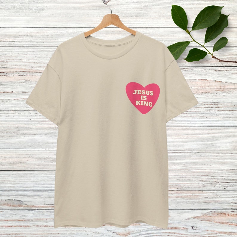Jesus is King Shirt, Jesus Lover Shirt, Jesus Lover Gifts, Faith ...