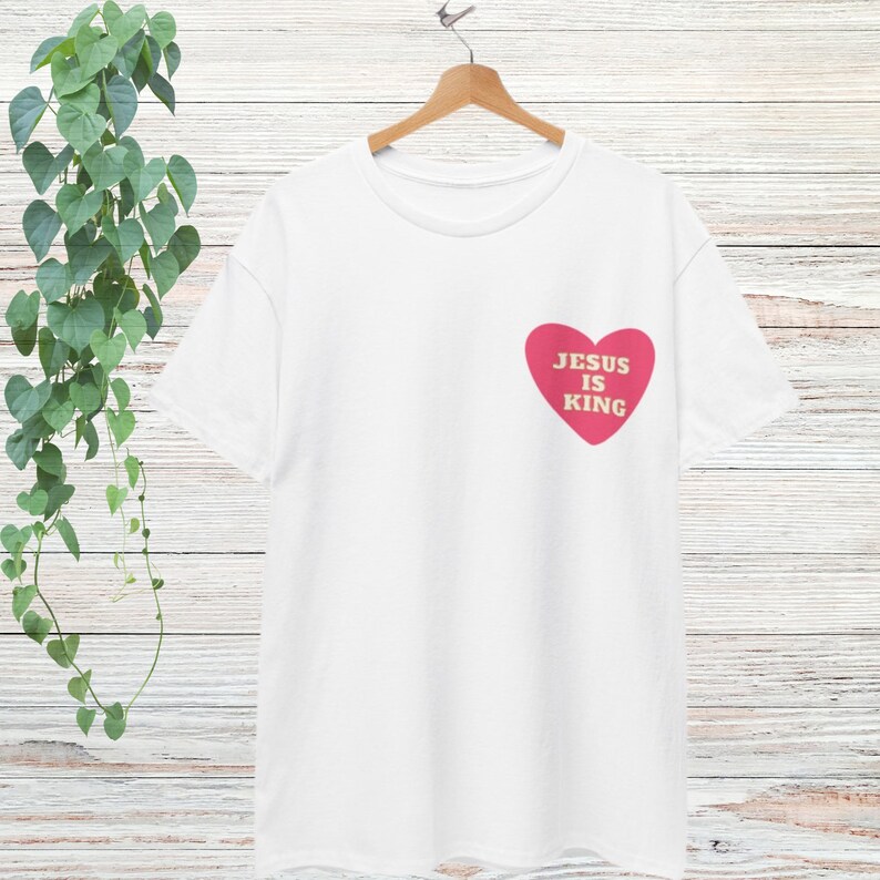 Jesus is King Shirt, Jesus Lover Shirt, Jesus Lover Gifts, Faith ...