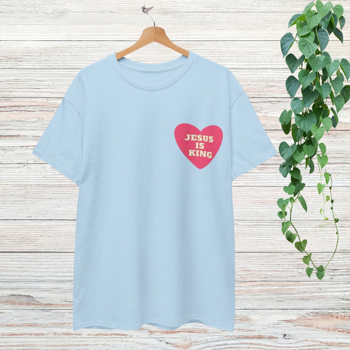 Jesus is King Shirt, Jesus Lover Shirt, Jesus Lover Gifts, Faith ...