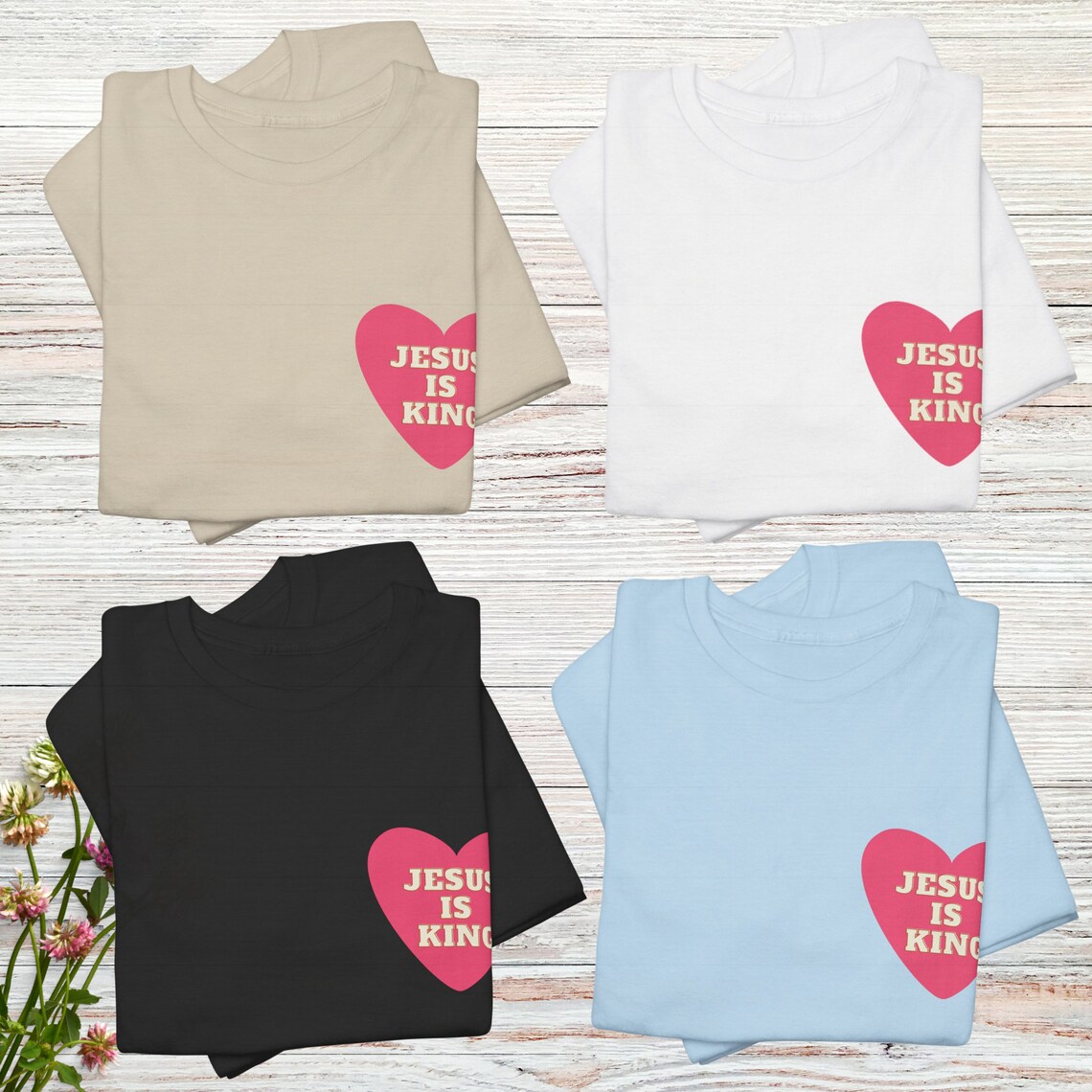 Jesus is King Shirt, Jesus Lover Shirt, Jesus Lover Gifts, Faith ...