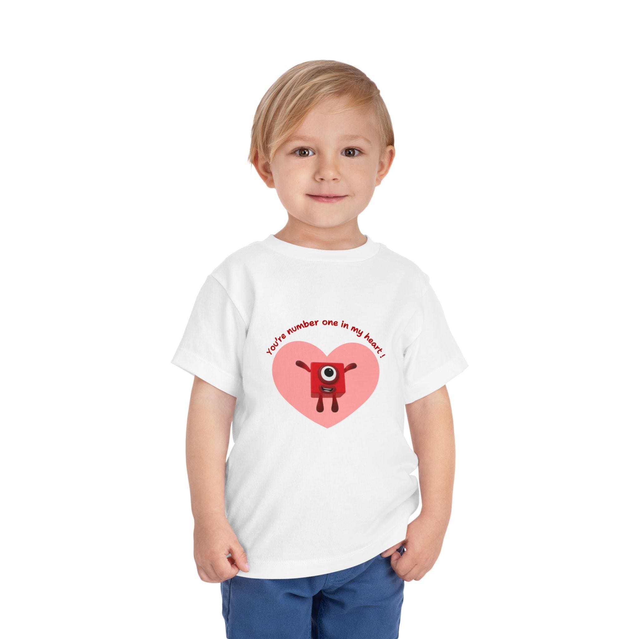Numberblocks Valentine T-shirt Boys Girls, Custom Kids T-shirt ...