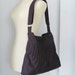 Deep Purple Canvas Multi-purpose Bag - Crossbody Bag, Women Messenger ...