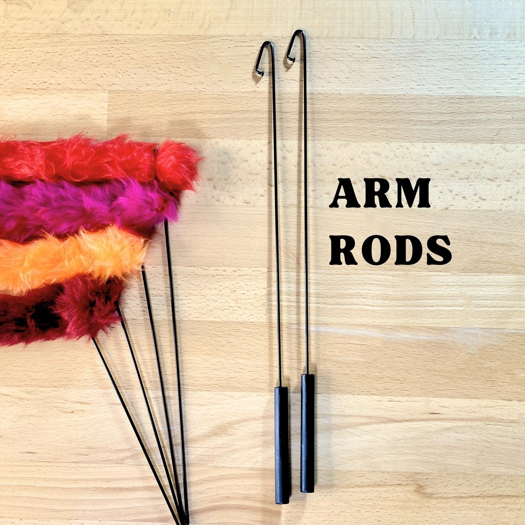 Arm Rod for Hand Puppet Black or White - Etsy