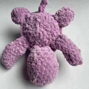 Charming Handmade Crochet Turtle – Cozy Purple Plush With Fun Sprinkles ...