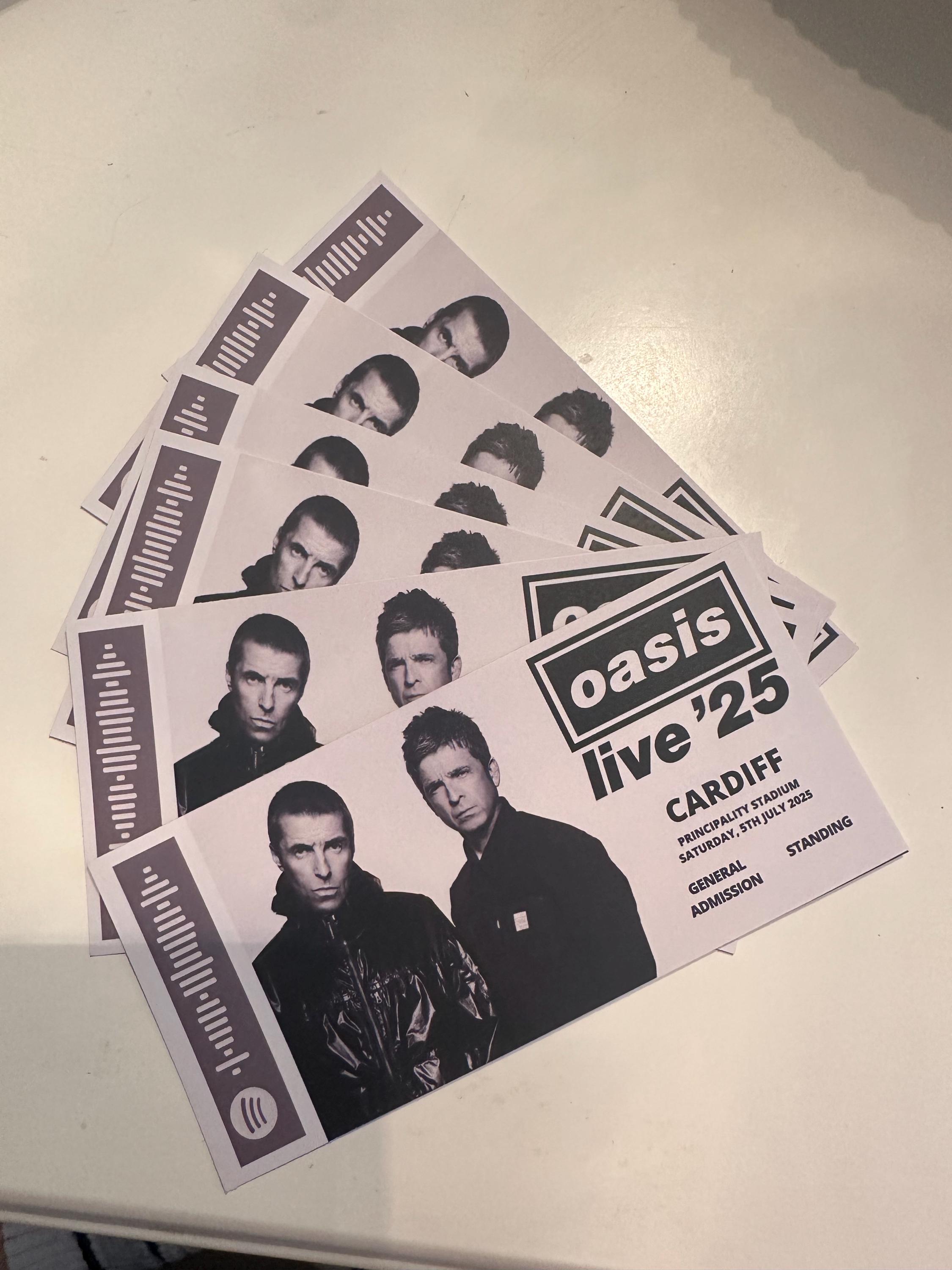 Personalised Souvenir Concert Ticket Event Ticket, Fake Customised ...