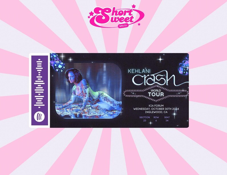 Ice Spice Y2K Tour Tinashe Match My Freak World Tour Kehlani Crash Tour ...