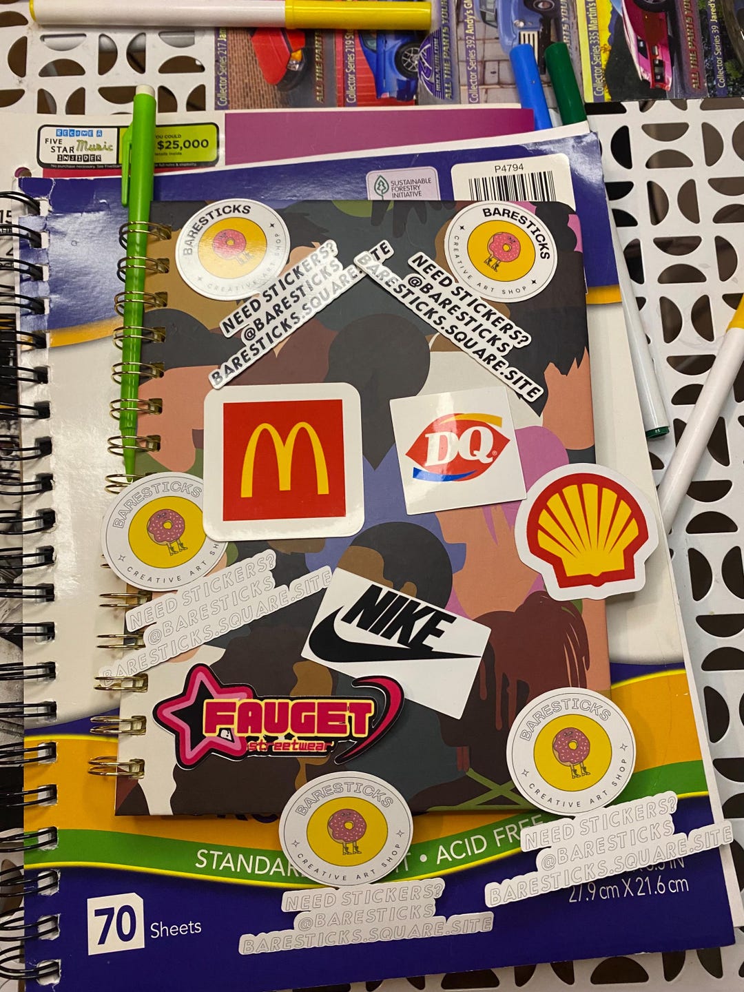 Custom Vinyl Stickers | Logo Stickers | Die-cut Stickers - Etsy