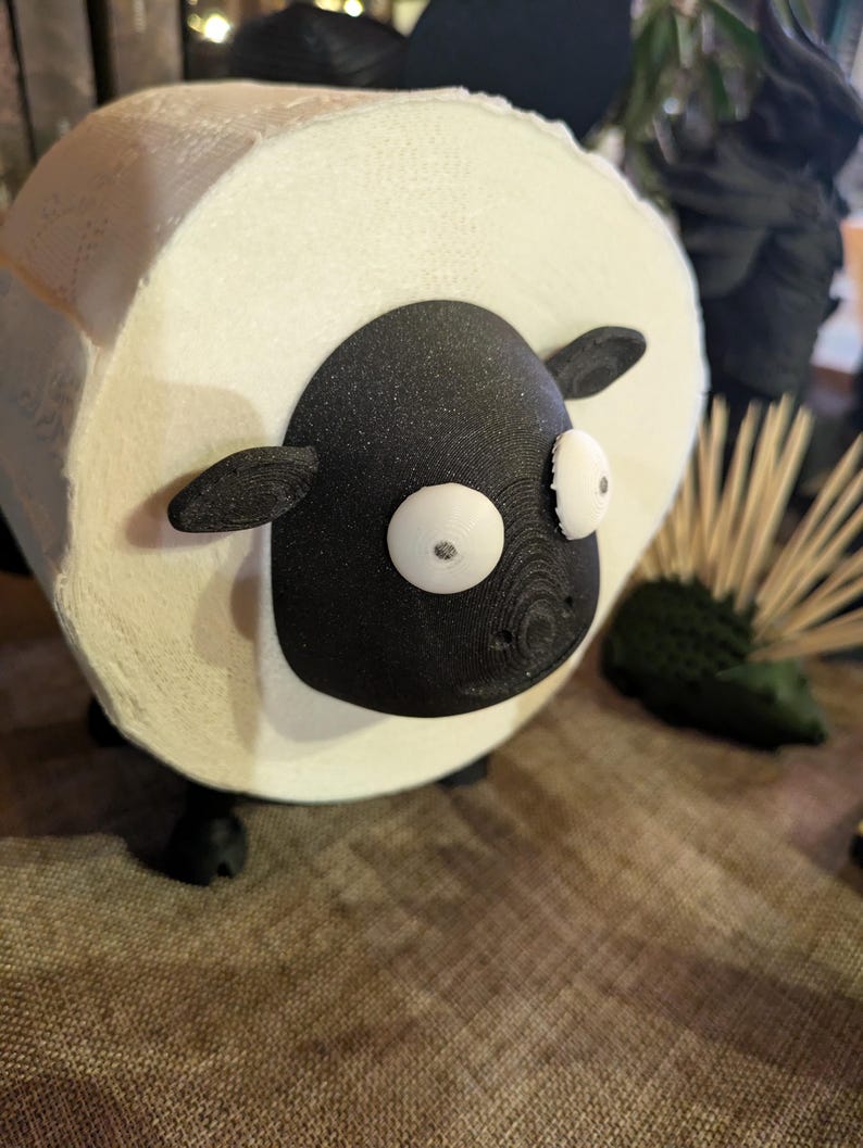 Shaun the Sheep - Toilet Paper Roll Holder - Etsy