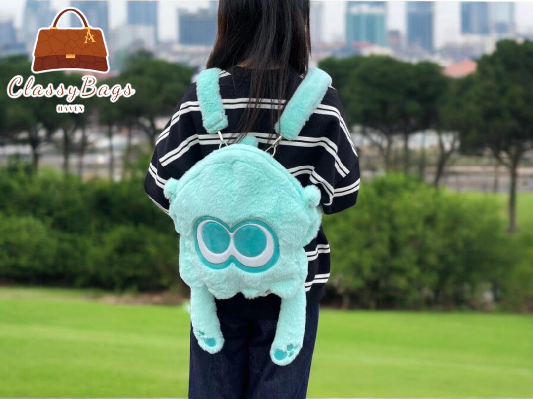 Kiddie Character Plush Bag Cute Crossbody Backpack Doll Inkling Stuff ...