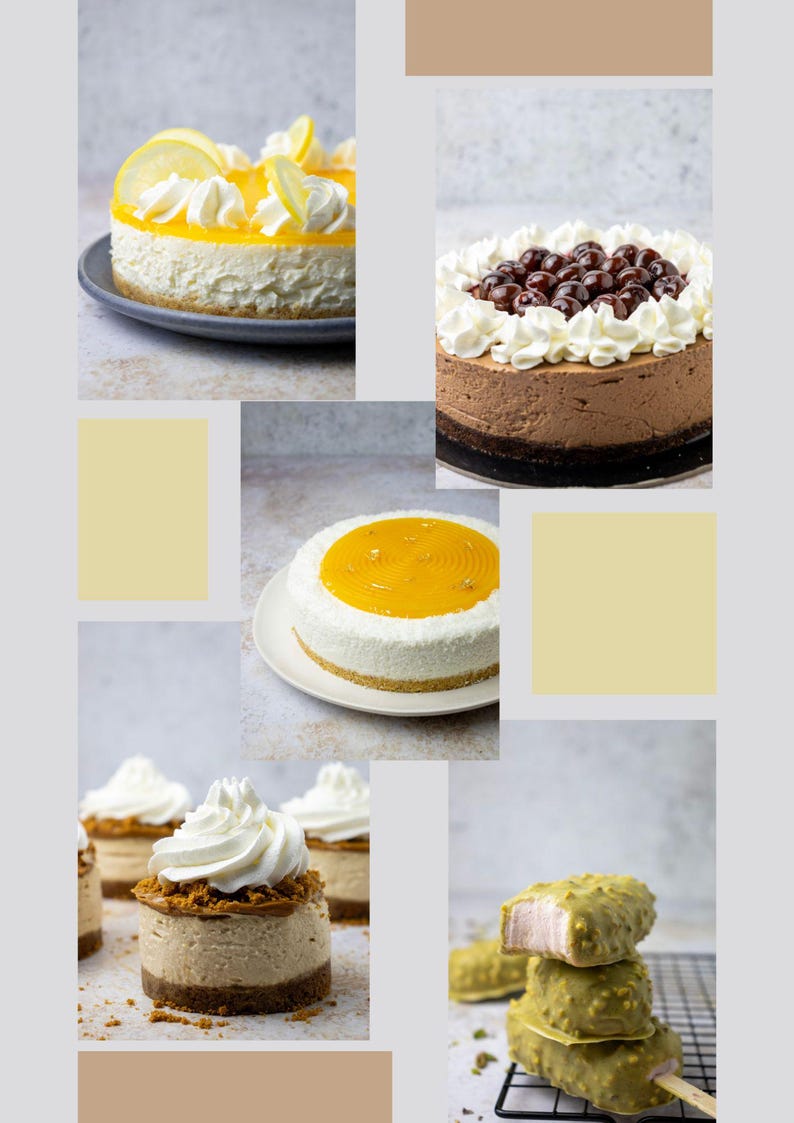 No-bake Cheesecake - 5 Recipes + Variations to Customize Them According ...