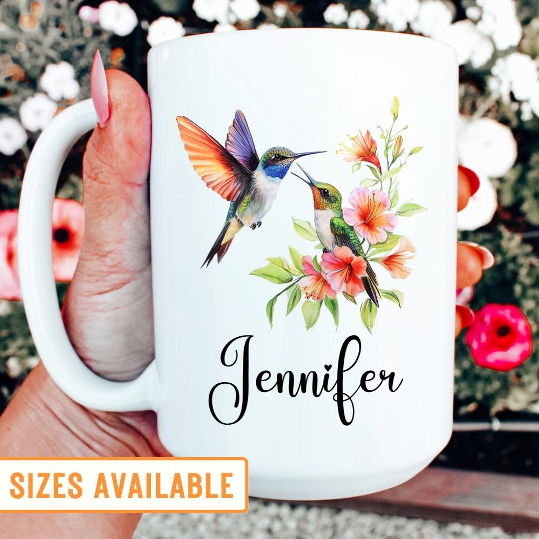 Hummingbird Mug, Hummingbird Coffee Mug, Hummingbird Gifts for Women ...