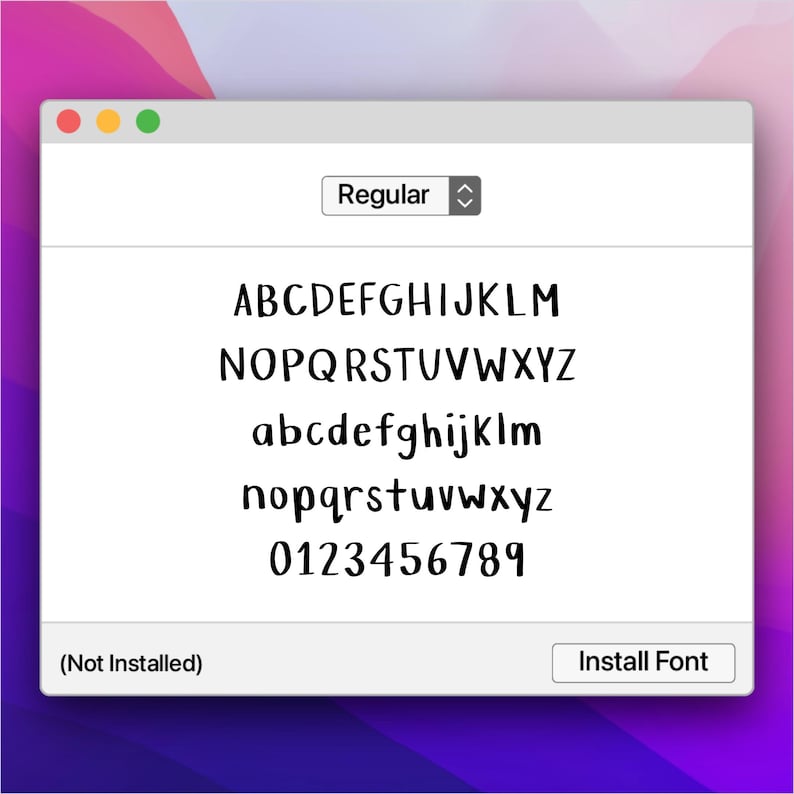 Neat Font Handwriting, iPad Font, Handwriting Font, Goodnotes ...