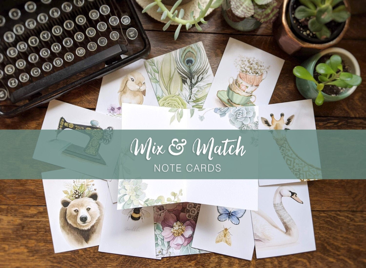 Mix and Match a Set of Notecards Bulk Deal for 6 or More | Etsy Canada