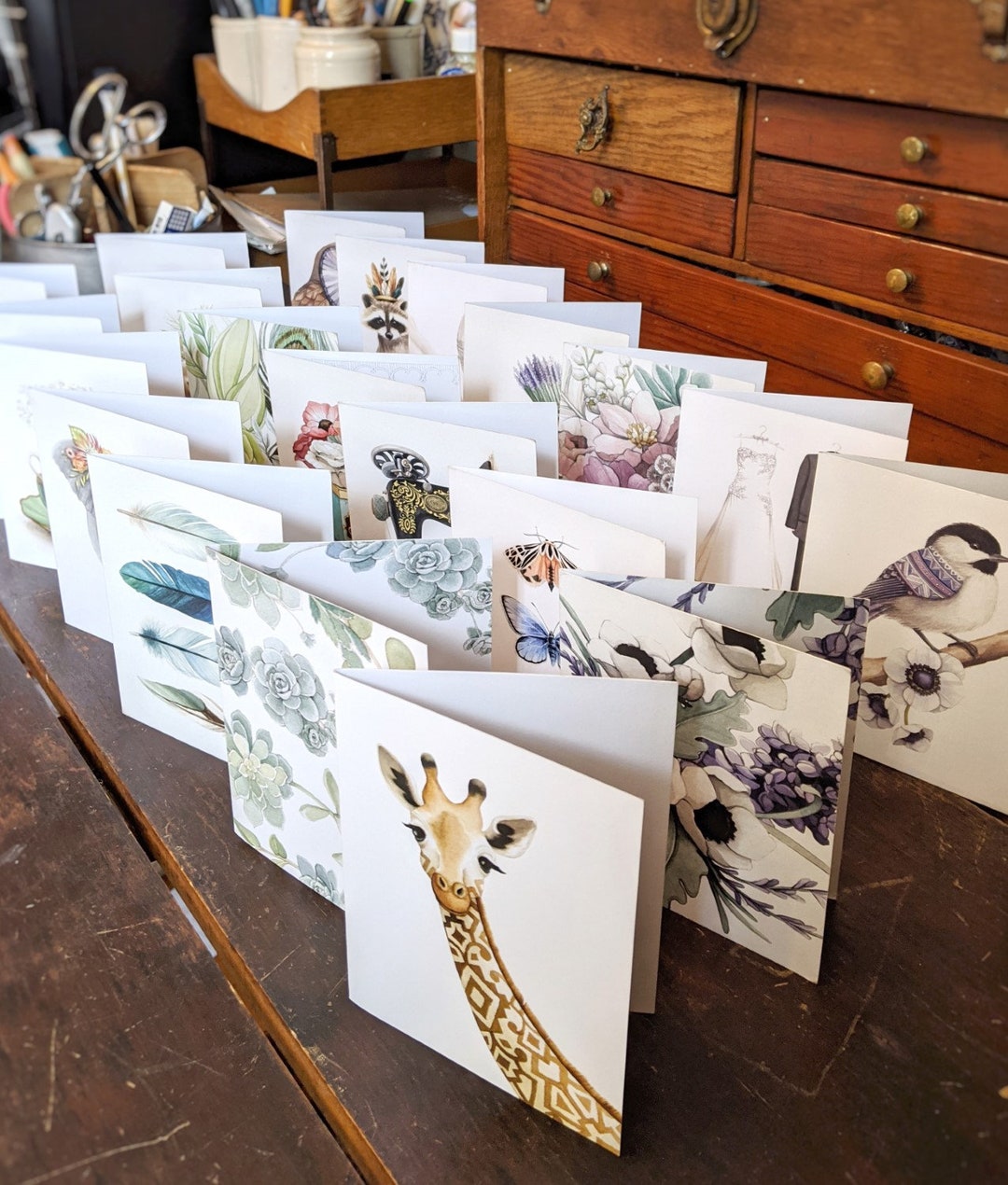Mix and Match a Set of Notecards - Bulk Deal for 6 or More Blank "all ...