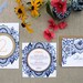 Delft Blue Wedding Invitation - SAMPLE - Blue Willow Wedding ...