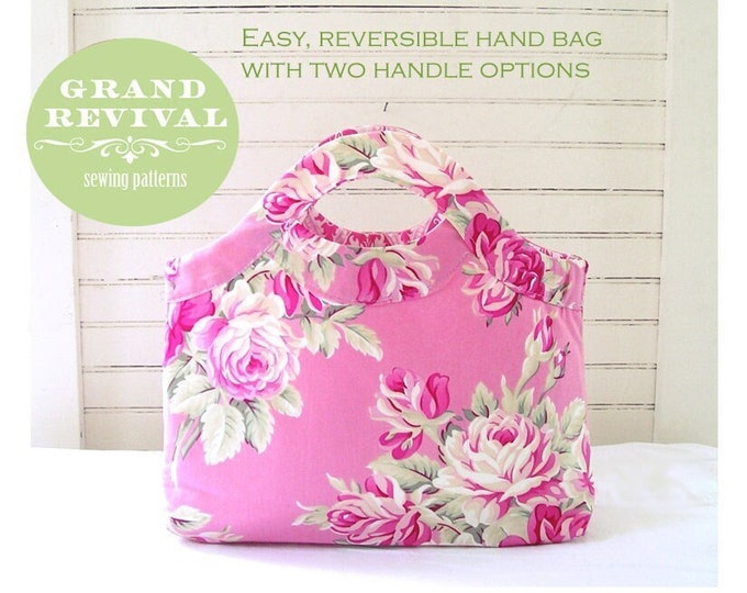 Grand Revival 'ava' Bag Reversible Handbag With Two Handle Options ...