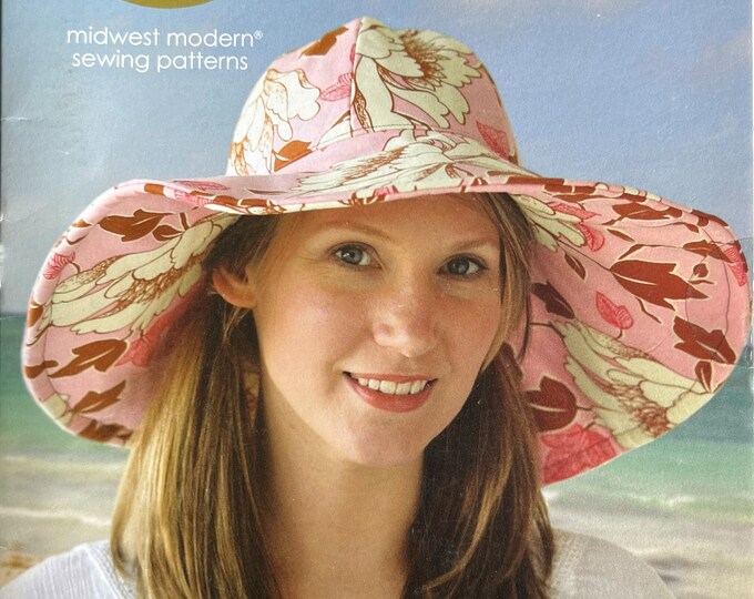 Amy Butler Sewing Pattern Blue Sky Hat and Skull Cap Pattern New Uncut ...