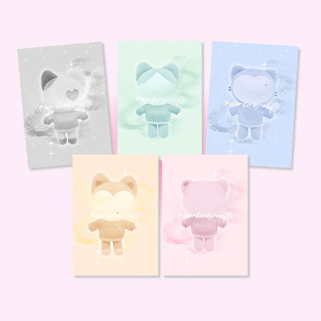 Pastel ITZY TWINZY Character Art Prints 6x4 - Etsy Australia