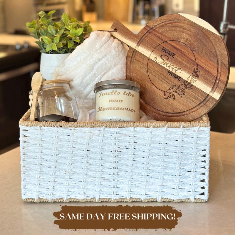 Housewarming Gift Basket - 60+ Gift Ideas for 2024