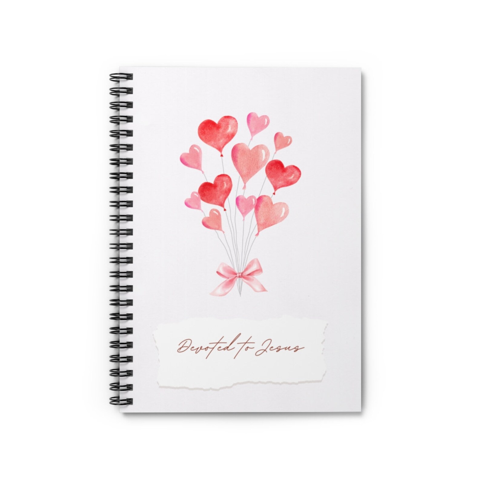 Devoted to Jesus - Spiral Notebook - Ruled Line - Etsy