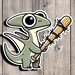 Cute Kawaii Pteranodon Dinosaur Sticker - Barbed Baddies - Funny DIY ...