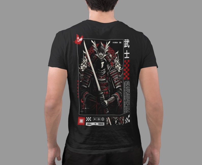 Samurai T-shirt, Samurai, Katana, Shogun, Ronin, Bushi, Japanese Street ...