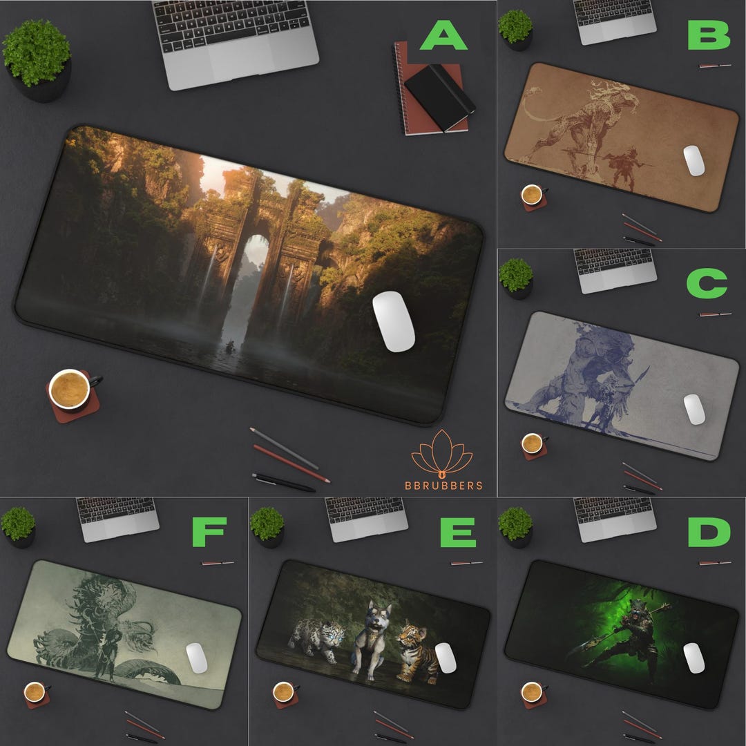 Diablo Desk Mat L 9 Models L Diablo 4 XXL Mouse Pad L Nonslip Base L ...