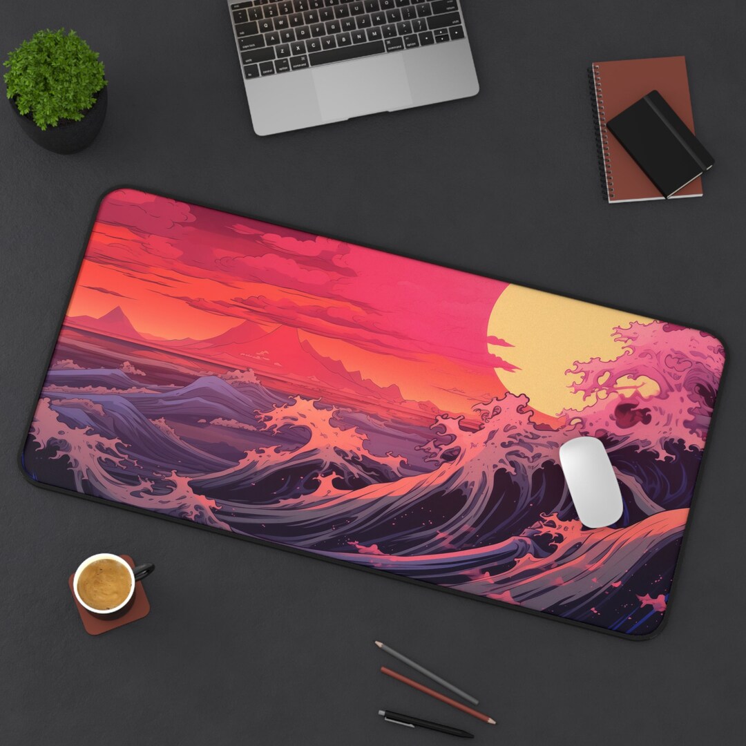 Ocean Wave Mousepads 9 Models Stunning Sea Wave Pattern Deskpads - Etsy