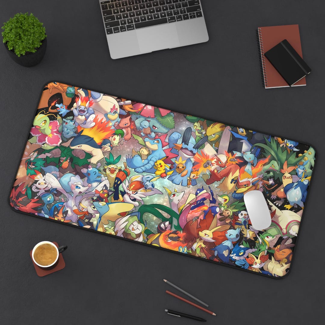 Pokemon Gaming Desk Mat | 9 Models | Pokemon XXL Mouse Pad | Nonslip ...