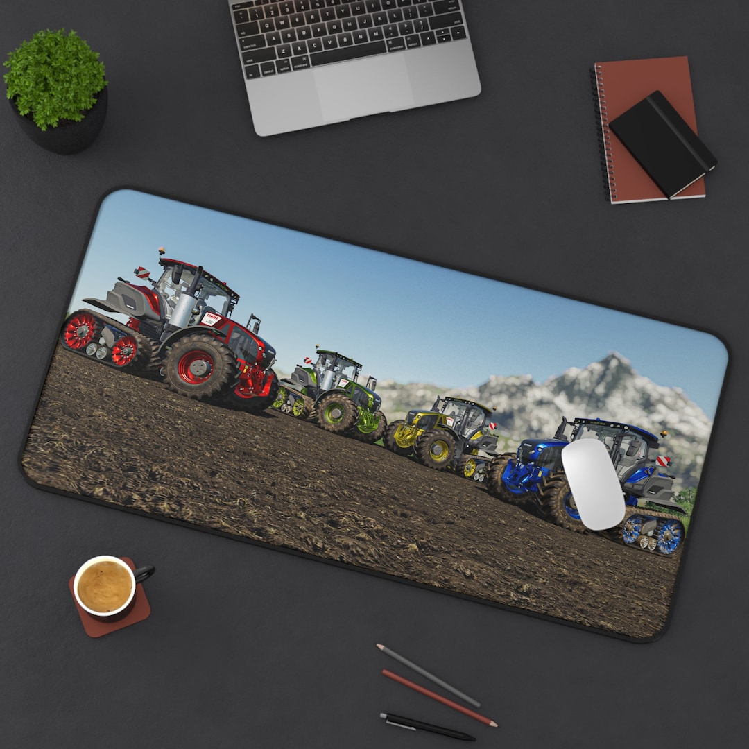 Farming Simulator Desk Pads L 9 Models L Farm Game Large Mouse Pads L ...