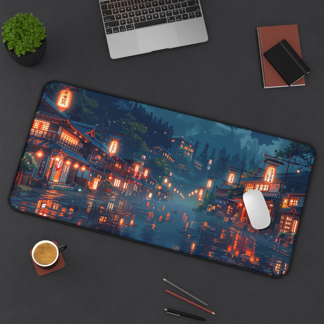 Japanese Themed Desk Mats 9 Models Samurai Large Desk Pads Perfect Gift ...