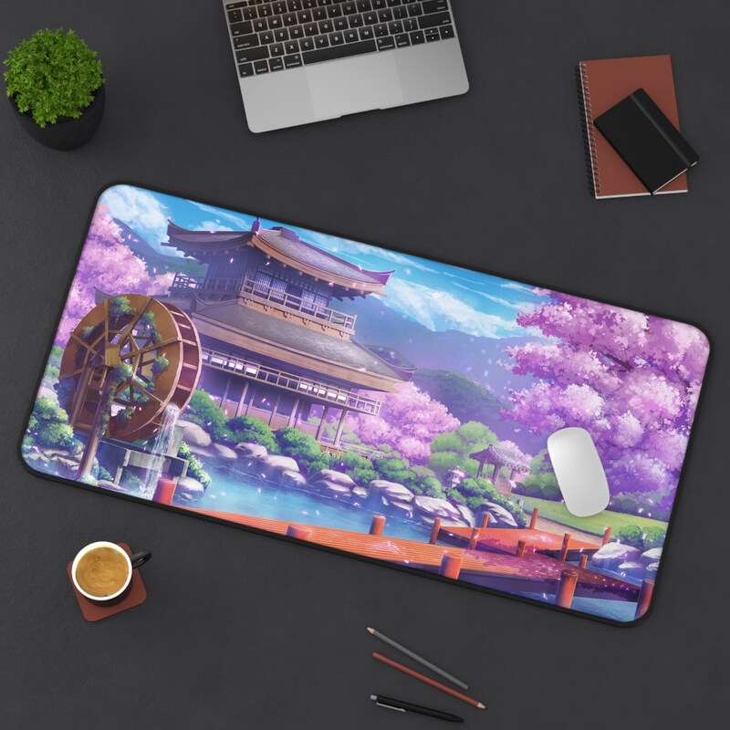 Sakura Desk Mat - Etsy