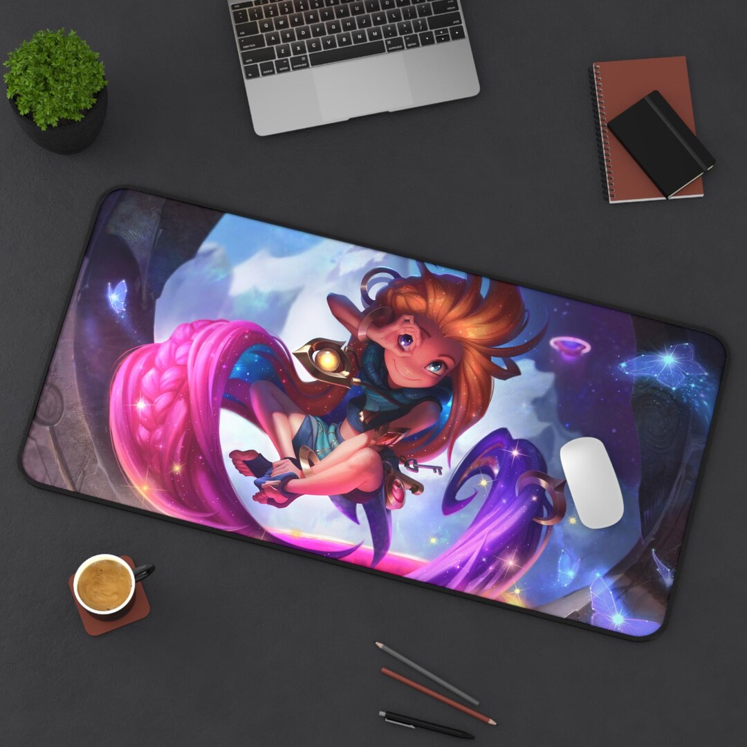 Lol Zoe Desk Mat Collection | Zoe Mouse Pads | 3mm Thickness Nonslip ...