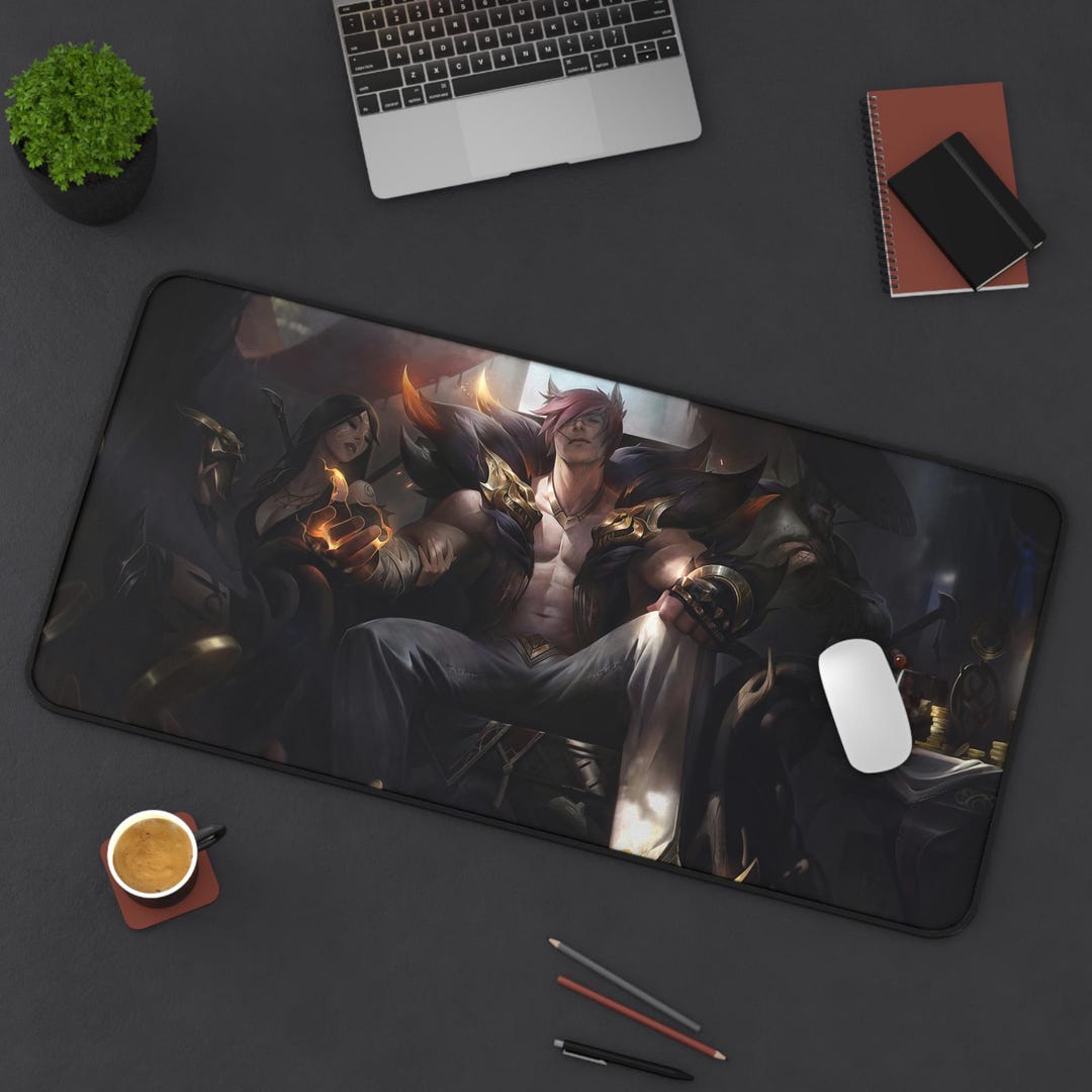 Lol Sett Desk Mat Collection | Sett Mouse Pads | 3mm Thickness Nonslip ...
