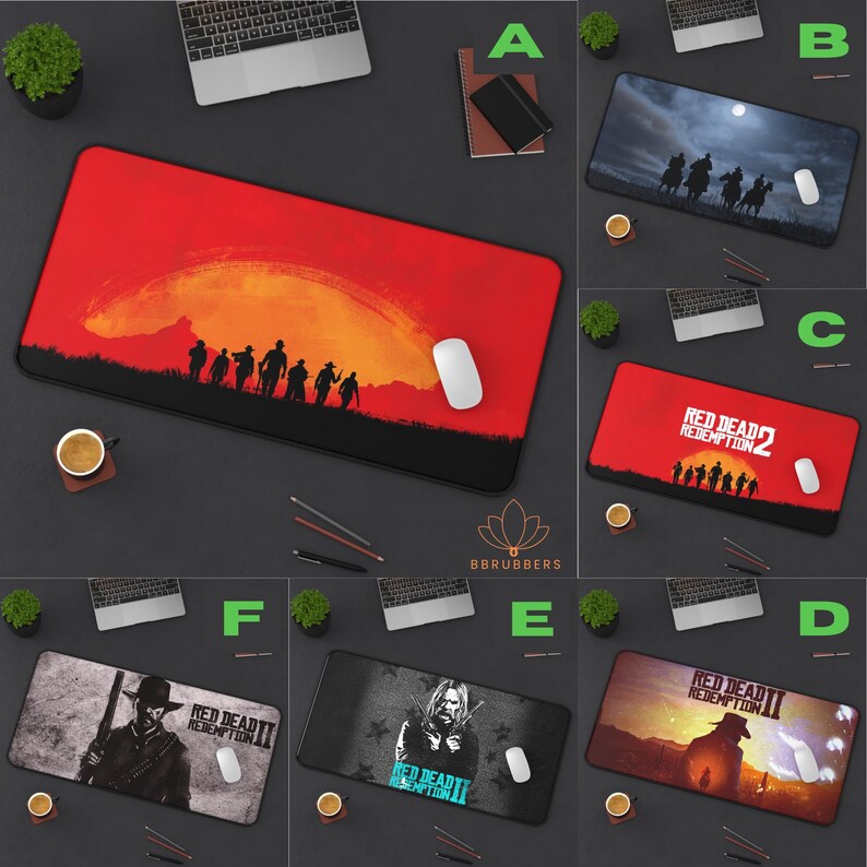 Tapete de mesa Red Dead Redemption | Modelo 9 | Mouse pad XXL RDR Game ...