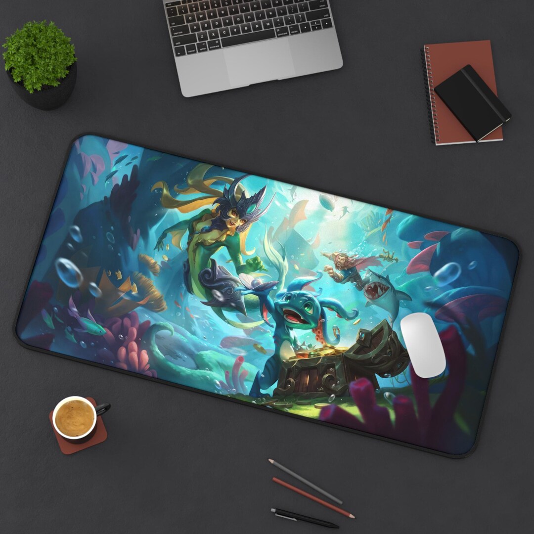 Lol Nami Desk Mat Collection | Nami Mouse Pads | 3mm Thickness Nonslip ...