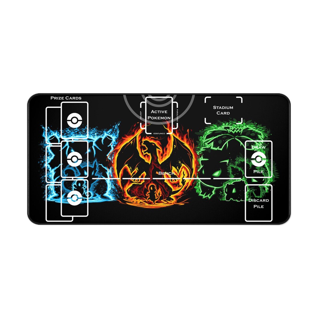 TCG Pokemon Playmats | 9 Models | Pokemon Card Game XXL Desk Mat ...