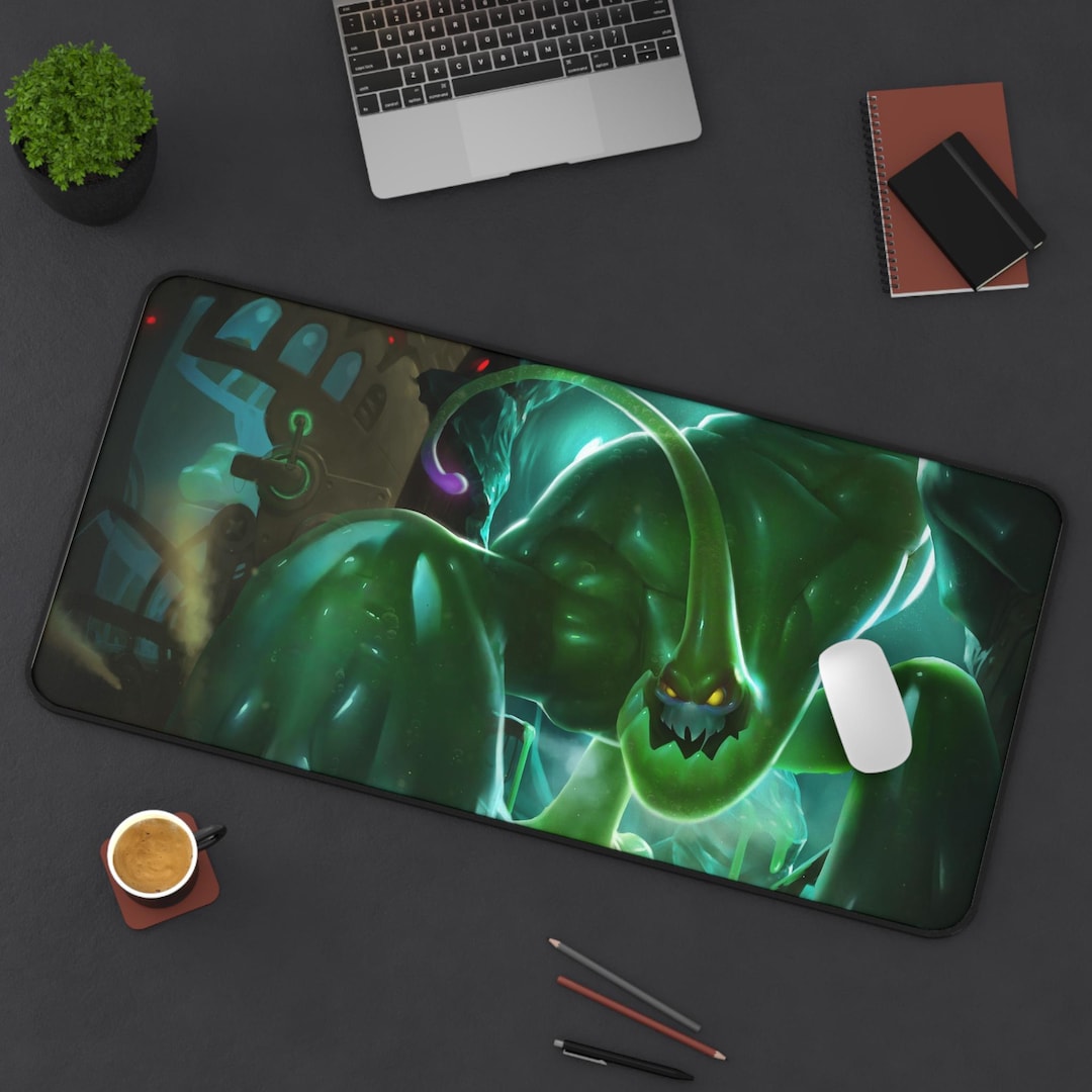 Lol Zac Desk Mat Collection | Zac Mouse Pads | 3mm Thickness Nonslip ...