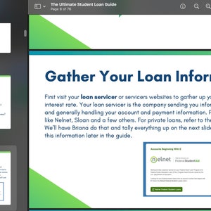 The Ultimate Student Loan Guide - Digital Financial Planner & Guide to ...