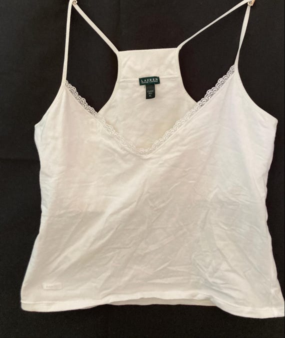 White racerback camisole store