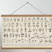 Hanging Vintage Nautical Print, Nautical Knots Wall Art, Sailor Knots ...