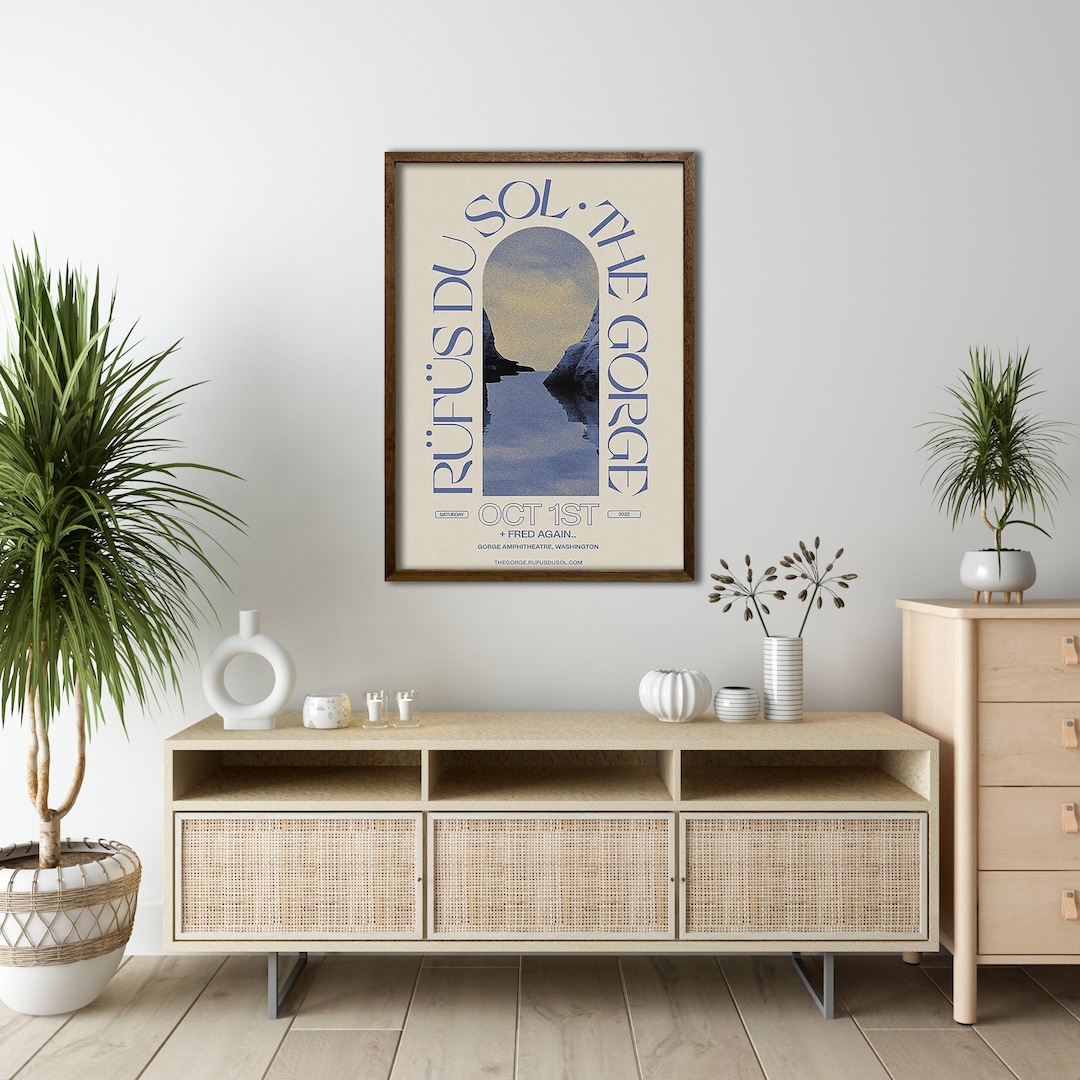 Rüfüs Du Sol Poster, Rüfüs Du Sol Tour Poster, Dance Music, READY to ...