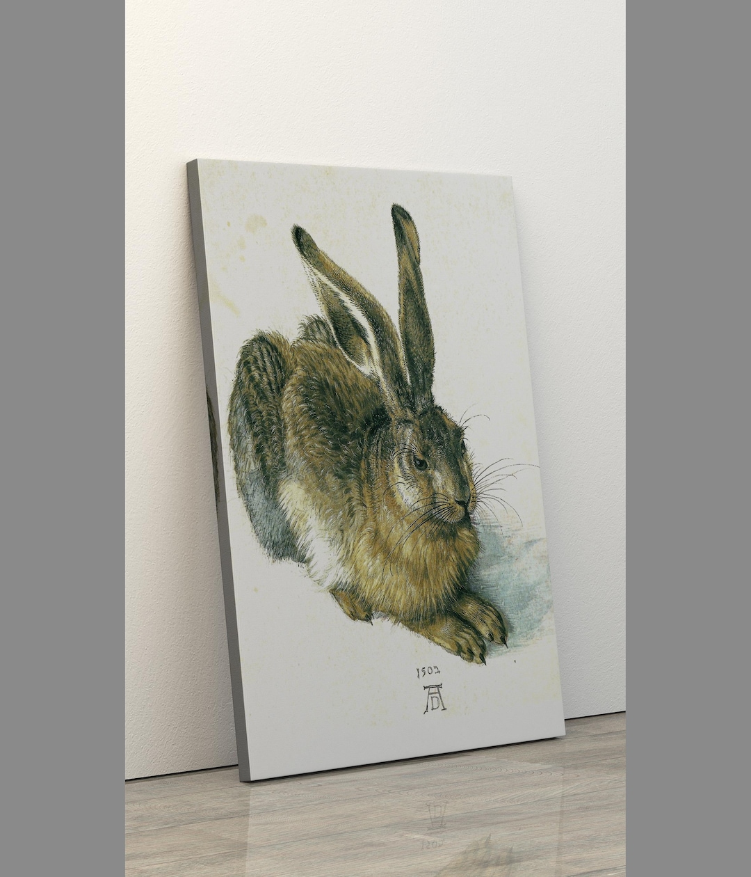 Albrecht Durer-young Hare, 1500s, Rabbits, Bunny, Animal Art Canvas ...