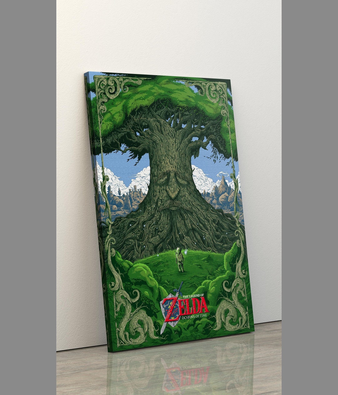 The Legend of Zelda Ocarina of Time Poster, the Legend of Zelda Poster ...