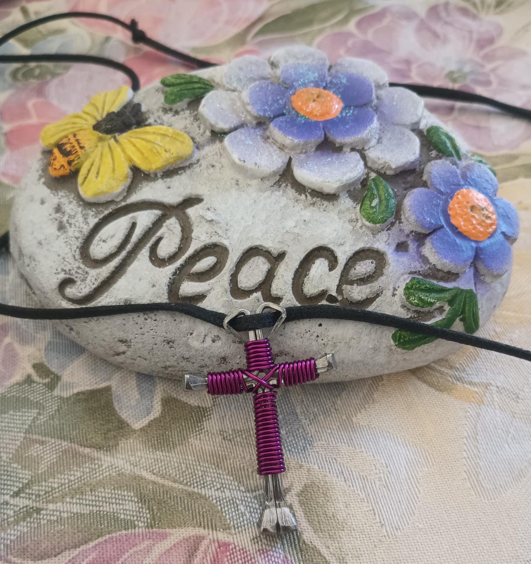 Disciple's Cross Necklace multiple Colors to Choose From - Etsy